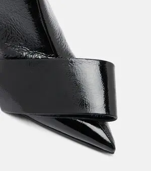 Givenchy Twisted Ribbon Leather Ankle Boots