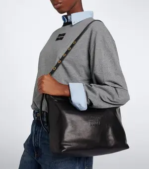 Miu Miu Spirit Leather Top-handle Bag