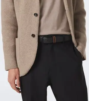 Zegna Leather Belt