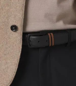 Zegna Leather Belt
