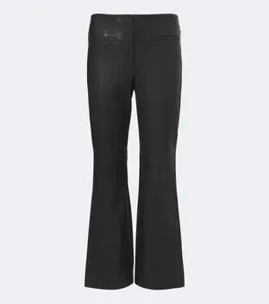 Proenza Schouler White Label Isadora Leather Flared Pants