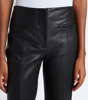 Proenza Schouler White Label Isadora Leather Flared Pants