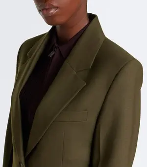 Victoria Beckham Katherine Blazer - Green