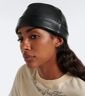 Balenciaga Leather Hat