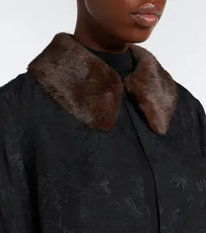 Rixo Luanne Jacquard Cropped Jacket