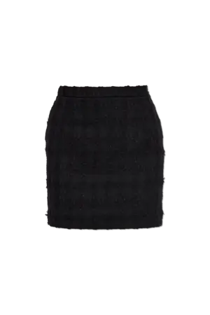 Alessandra Rich Tweed Mini Skirt