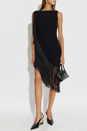 Alaïa Leather Wedge Shoes