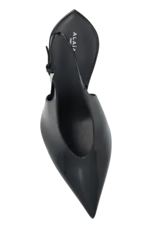 Alaïa Leather Wedge Shoes