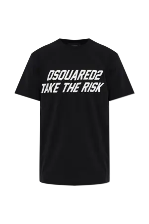 Dsquared2 T-shirt With Logo - Black