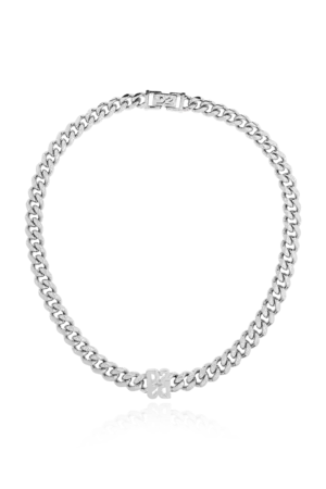 Dsquared2 Necklace With Logo - Silver