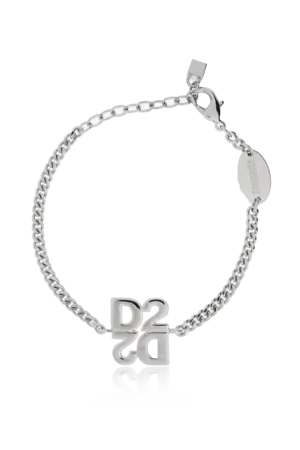 Dsquared2 Brass Bracelet With Logo