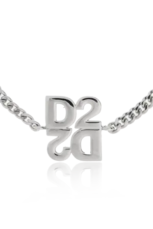 Dsquared2 Brass Bracelet With Logo