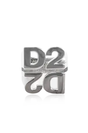 Dsquared2 Logo Signet Ring - Silver