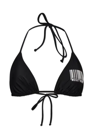 Moschino Bikini Top - Black