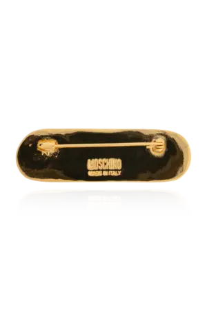 Moschino Brass Pin