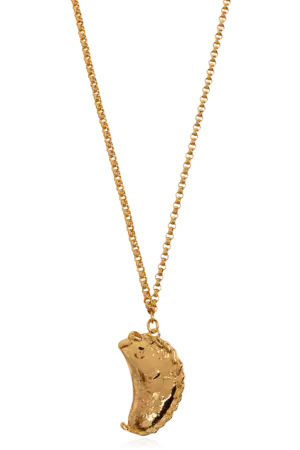 Moschino Necklace With Pendant - Gold