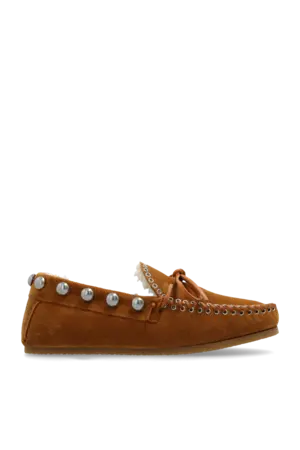Isabel Marant Étoile Shoes Fitza Type Loafers - Brown