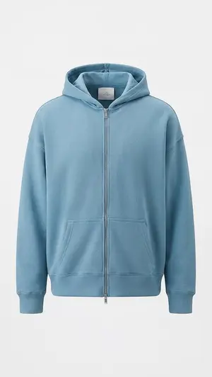 THE ELDER STATESMAN Coastal Zip Hoodie