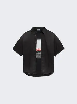 Balenciaga Hybrid Short Sleeve Shirt