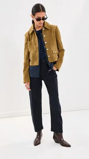 Altuzarra Astley Suede Jacket