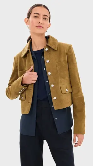 Altuzarra Astley Suede Jacket