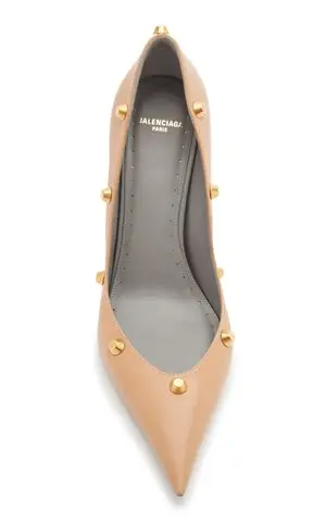 Balenciaga Midnight City Leather Pumps
