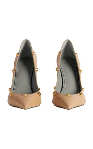 Balenciaga Midnight City Leather Pumps
