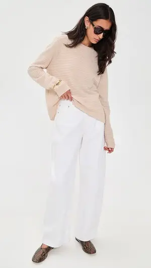 REFORMATION Cashmere Boyfriend Sweater