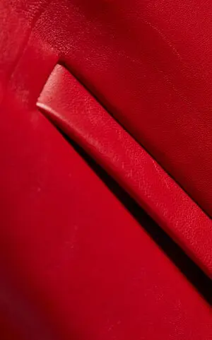 Balenciaga Leather Coat