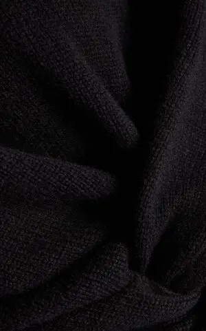 Balenciaga Twist-front Wool Top