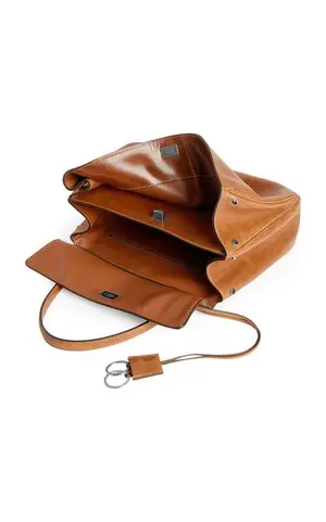 Balenciaga Rodeo Medium Leather Top Handle Bag