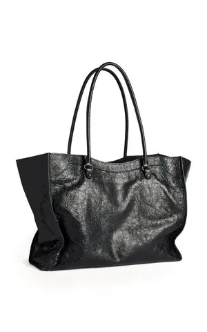 Balenciaga Le City Medium Leather Tote