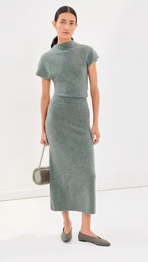 Proenza Schouler Abie Dress In Dress In Donegal Knit