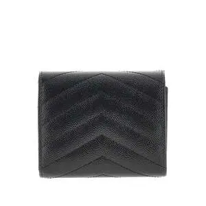 Saint Laurent Cassandre' Leather Multi-folded Wallet