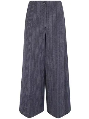 Paul Smith Polyester Blend Pleated Trousers