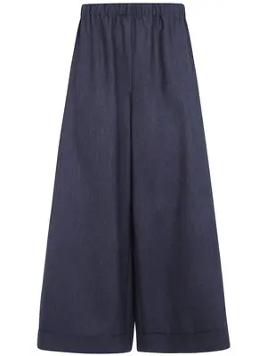 DANIELA GREGIS Pants Wool "pigiama - Gray