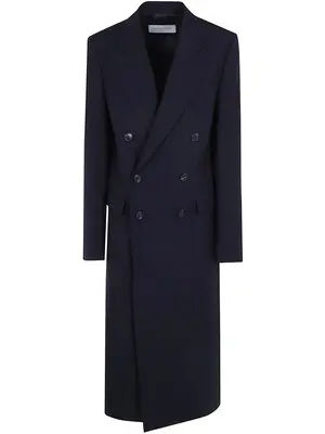 Dries Van Noten Rarrysta Double Breasted Coat