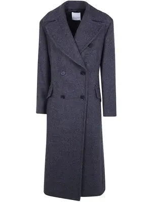Mantū Double Breasted Wool Coat