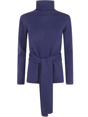 PIERANTONIOGASPARI Sweater High Neck "nodi - Blue