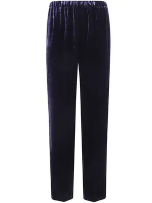 Antonelli Firenze Pants Velvet Silk "tazio - Blue