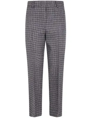 Seventy Pants Wool Classic Trousers - Gray
