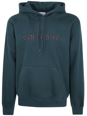 Carhartt Work In Progress Hooded Sweatshirt - Brown