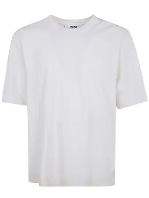 GOLDEN GOOSE T-shirt Vintage Treatment "star - Gray