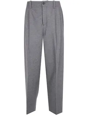 GOLDEN GOOSE Pants Virgin Wool Flanel "journey M`s - Gray