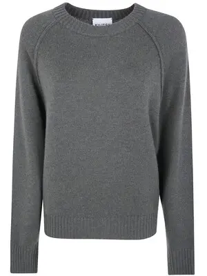 KUJTEN Sweater Cashmere "cadaisy" Crateer Neck - Green