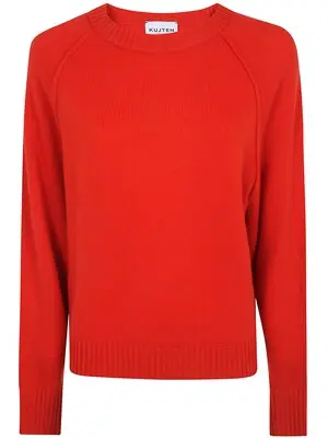 KUJTEN Sweater Cashmere "cadaisy" Crateer Neck
