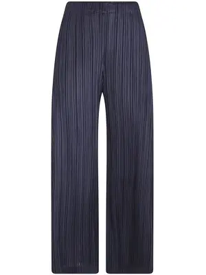 PLEATS PLEASE Trousers Pleated "thicker Bottoms 1 - Black