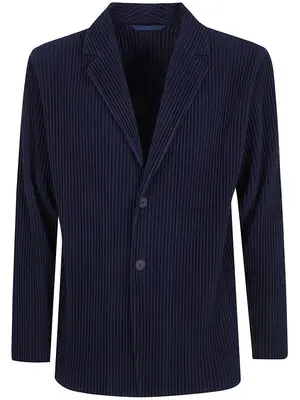 Issey Miyake Polyester Single Breasted Jacket