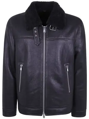 DONDUP Shearling Regular Fit Jacket