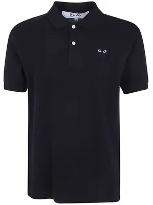 Play Comme Des Garcon Emblem Knit Top
